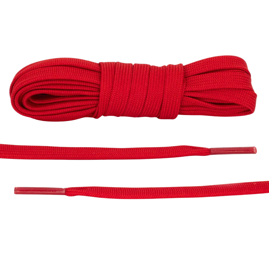 Red Ruby Flat Shoelaces | Jordan Shoelaces, Nike Shoelaces, Air Force ...