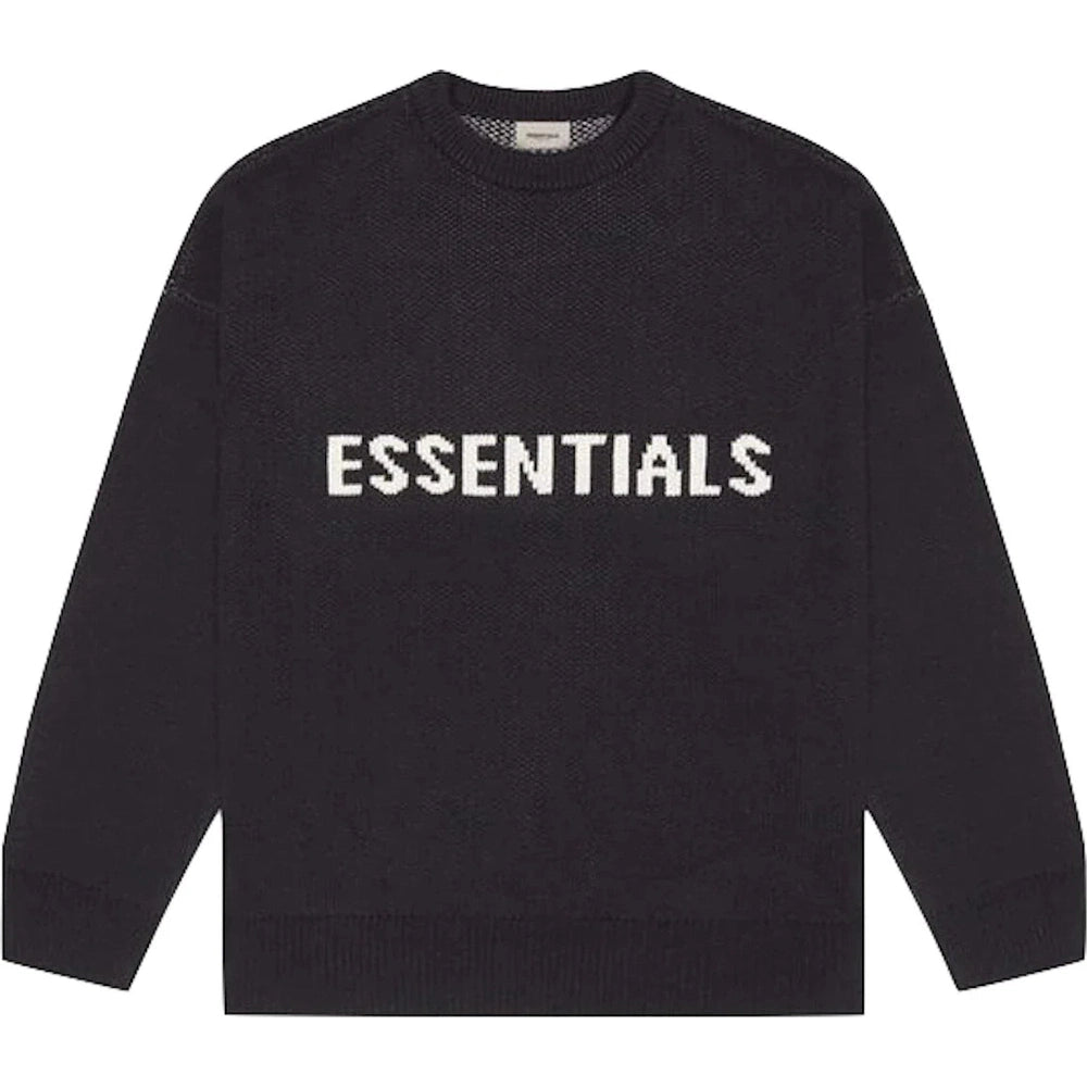 Buy Fear of god Essentials Knit Sweater Stretch Limo at Dawntown