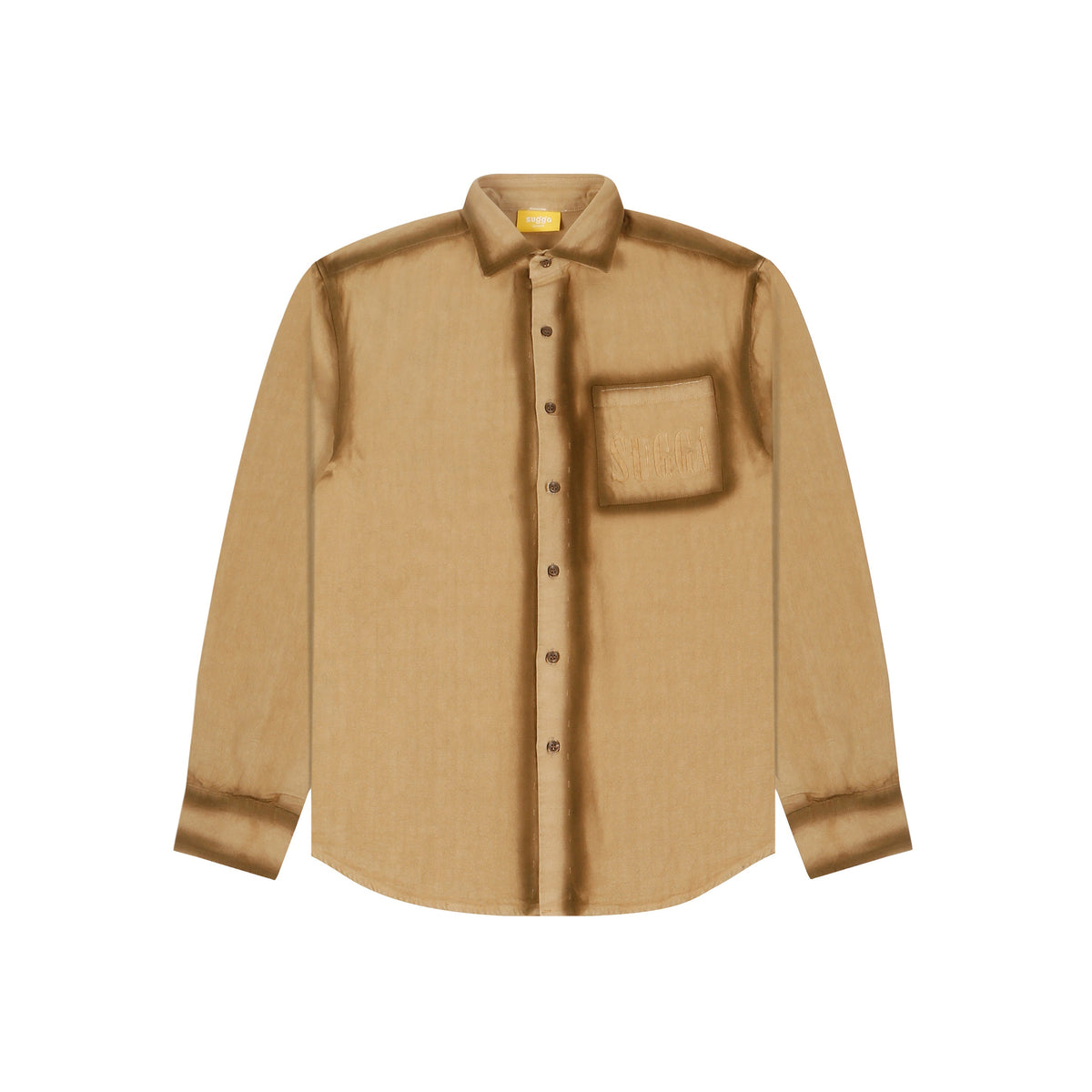 Outline Overshirt in Brown – Dawntown
