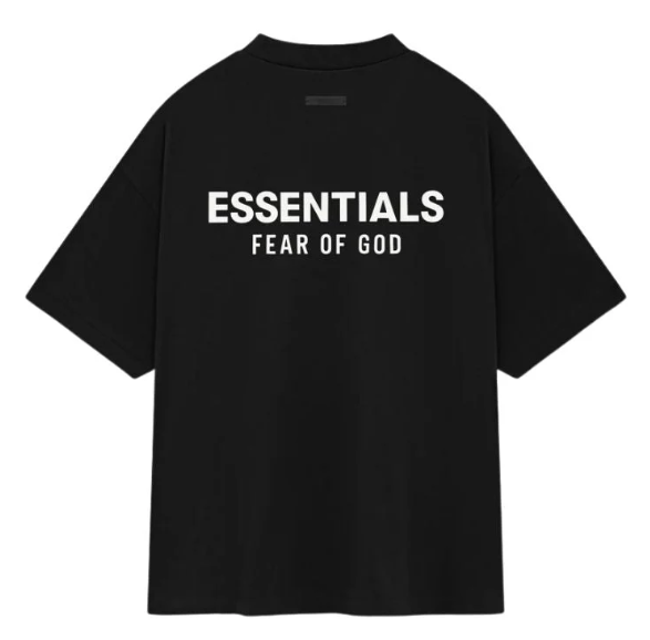 Buy Fear of God Essentials Crewneck Tee (FW24)Black at Dawntown