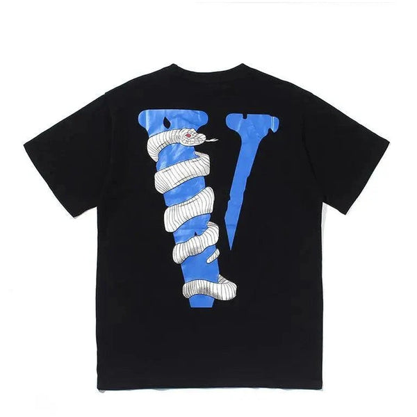 Buy Vlone Snake Tshirt BLACK at Dawntown